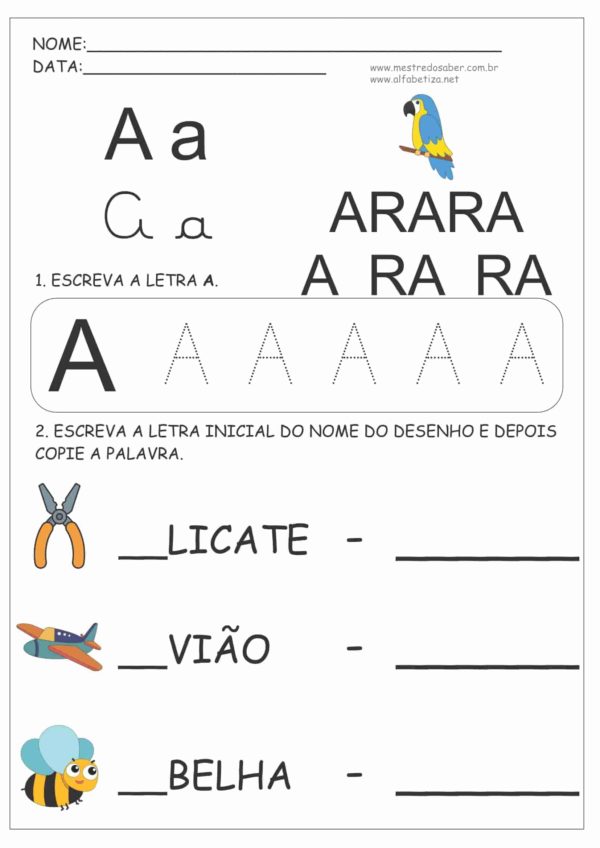 Atividades Para Educa o Infantil 4 Anos Mestre Do Saber Loja